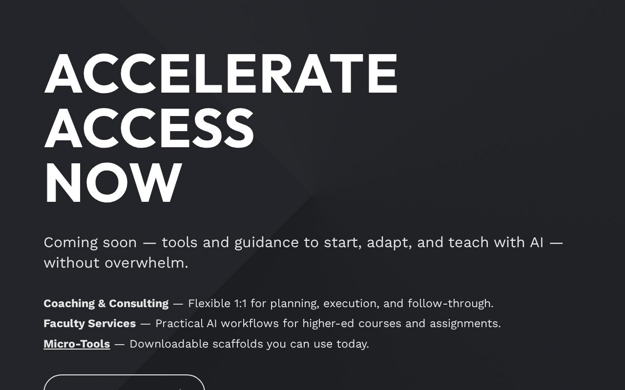 Accelerate Access Now